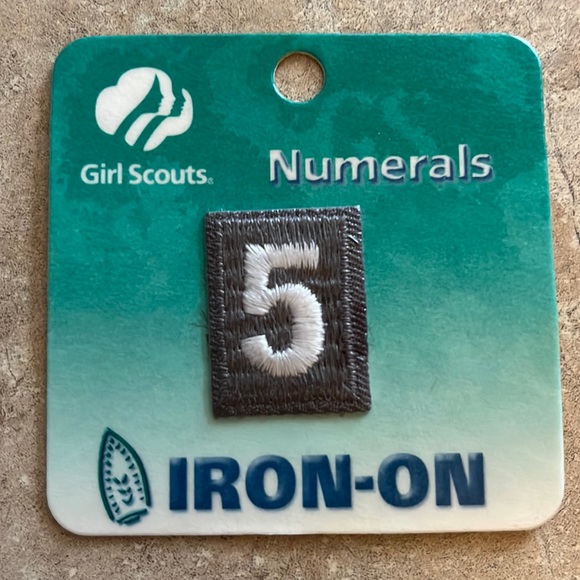 Accessories | Rare Vintage Girl Scouts Vest Number 5 Patch | Poshmark
